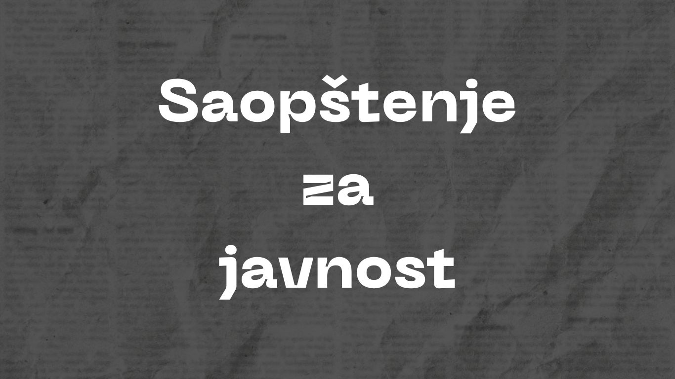 Saopštenje Mreže povodom otvaranja privremenog prenoćišta za osobe u situaciji beskućništva - A ...